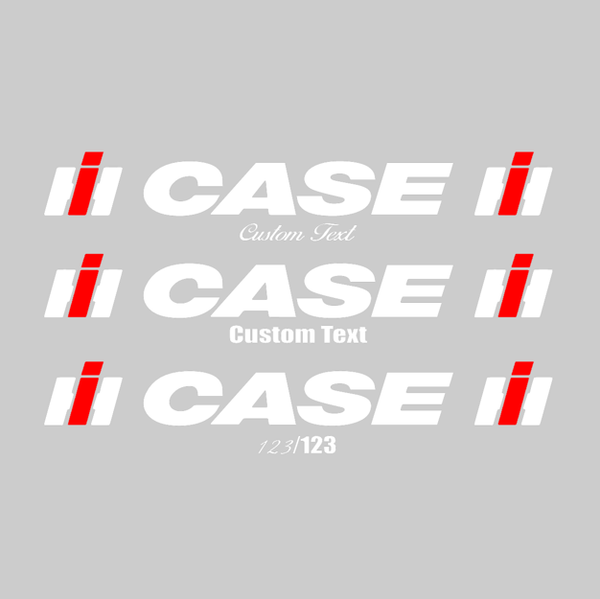 CASE sunstrip (custom text) – custom printing